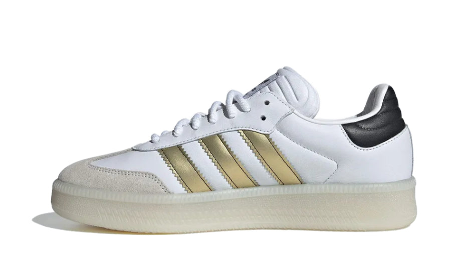 Adidas Samba XLG x SYM Footwear White Gold Metallic – Summersnkrs